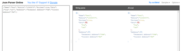 19 Online JSON-Editor, Parser und Formatierungswerkzeuge