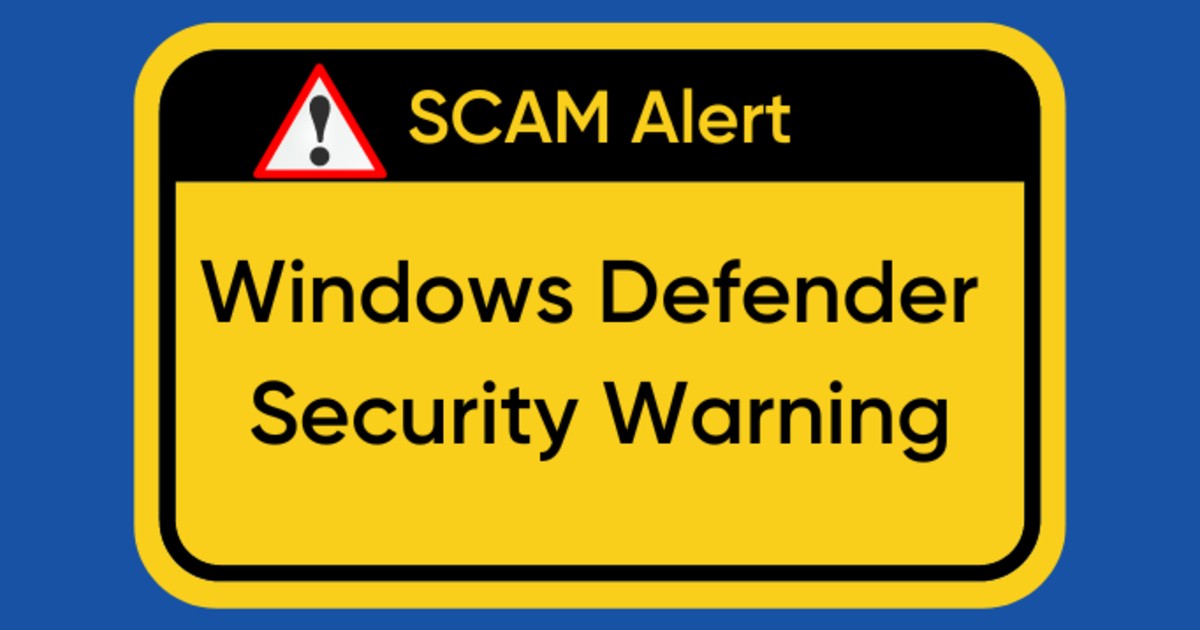 Wie man die gefälschte "Windows Defender Sicherheitswarnung" von Chrome ...