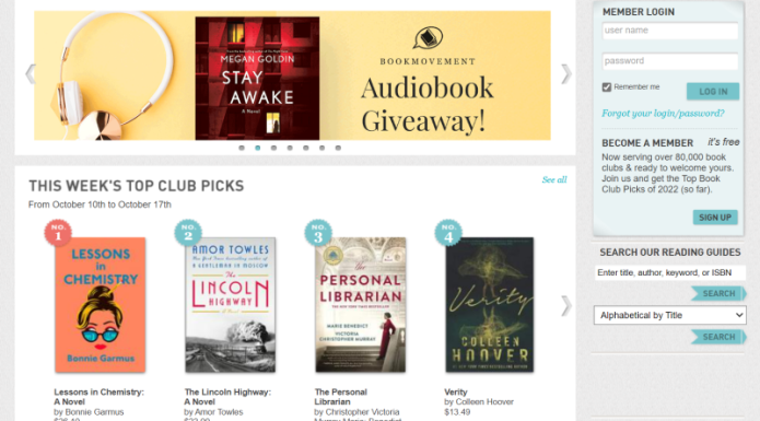 9 Online-Buchclubs mit den besten Leseempfehlungen - Geekflare Germany