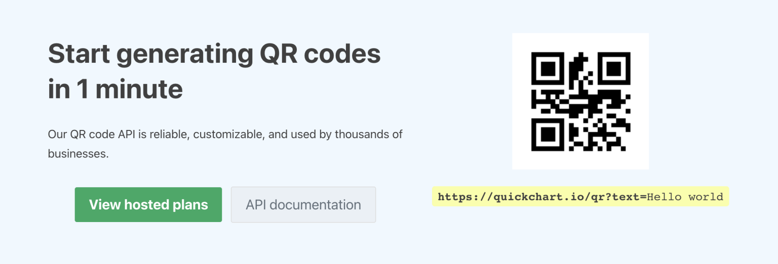 11 QR-Code-APIs zum Erzeugen von Codes in Sekundenschnelle - Geekflare Germany