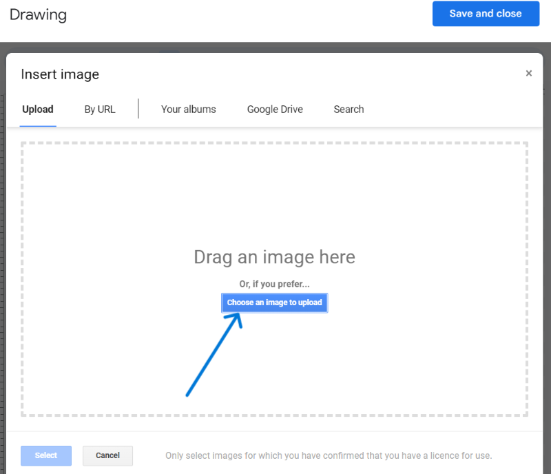 Wie man ein Bild in Google Docs spiegelt