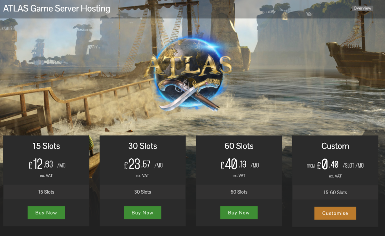 12 Alojamiento de servidores ATLAS para su aventura pirata y la ...