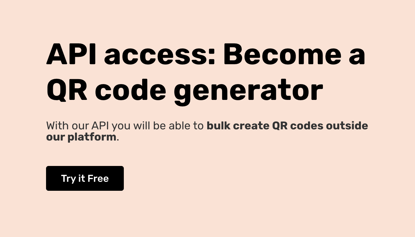 11 API de códigos QR para generar códigos en segundos - Geekflare Spain