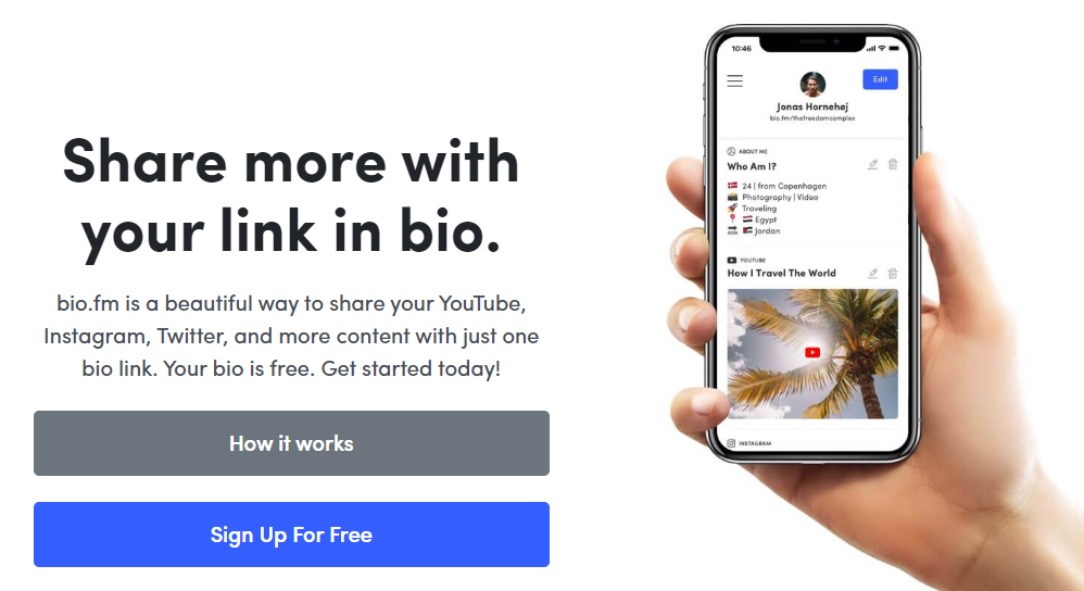 11 mejores alternativas a Linktree que deben probar los influencers - Geekflare Spain