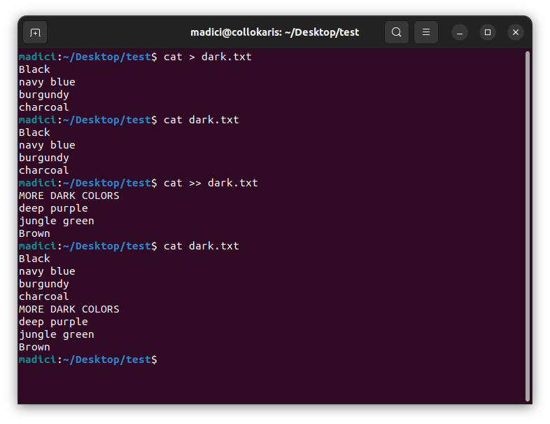 Cómo utilizar los comandos Cat de Linux (con ejemplos)