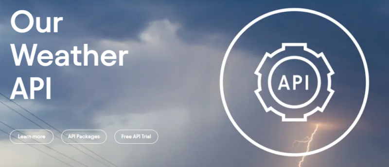 8 soluciones API meteorológicas de confianza para sus productos ...