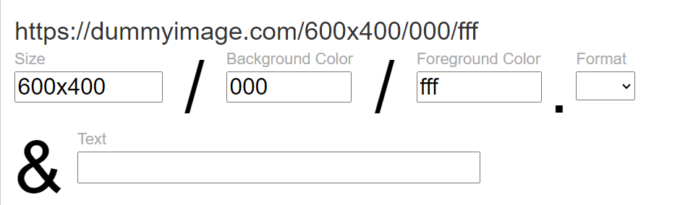 8 Generador de imágenes de marcador de posición para insertar una imagen durante la maqueta ...