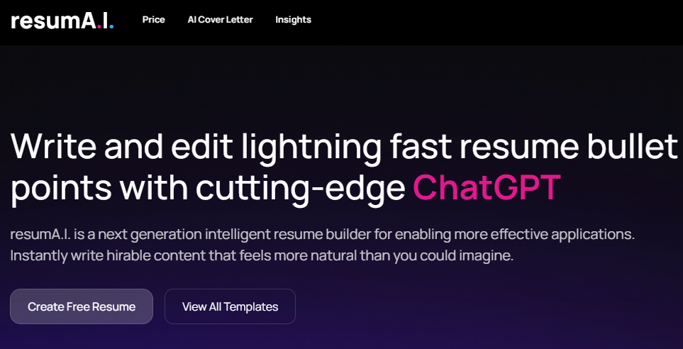 Les meilleurs outils de création de CV par l'IA pour créer des CV ...
