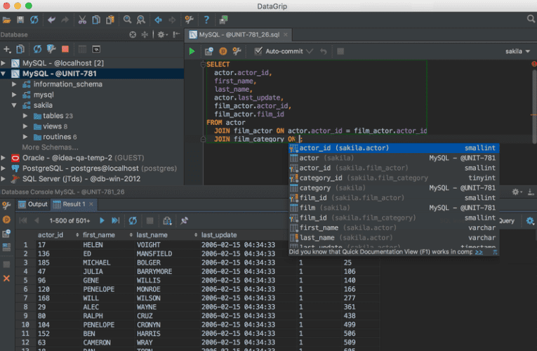 13 clients SQL pour une administration et un développement productifs ...