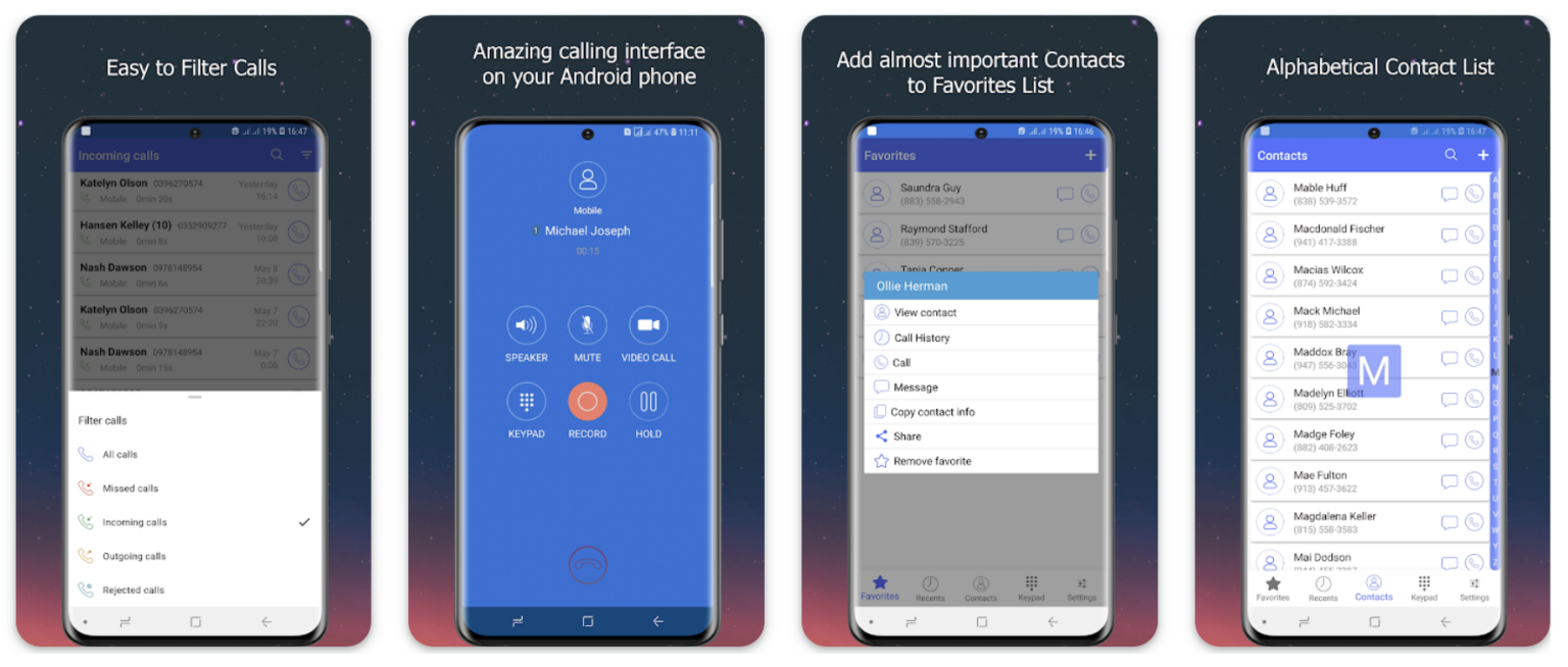 12 applications de numérotation qui font des appels sur Android un plaisir