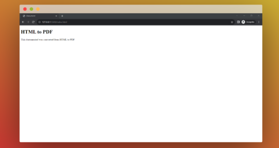 Comment convertir HTML en PDF à l'aide de JavaScript