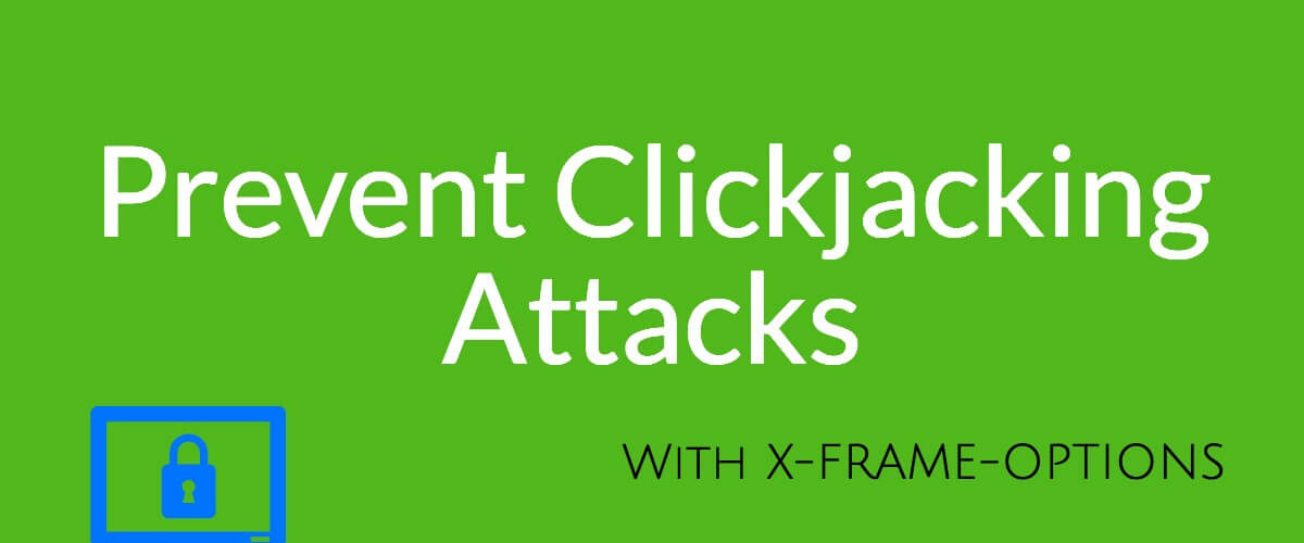 Secure Apache From Clickjacking With X Frame Options