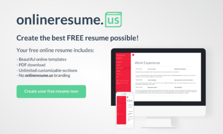 19 FREE Tools to Create Outstanding Visual Resume/CV - Geekflare