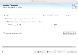 Fix pack Upgrade Guide in IBM WebSphere 8.5