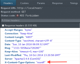 Secure Apache & Nginx MIME types with X-Content-Type-Options nosniff