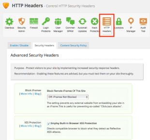 Secure Wordpress with X-Frame-Options & HTTPOnly Cookie