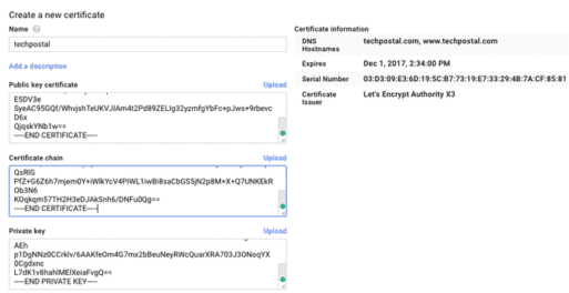 How to Configure SSL Certificate on Google Cloud Load Balancer?