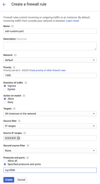 How to Configure Firewall Rules in Google Cloud Platform(GCP)