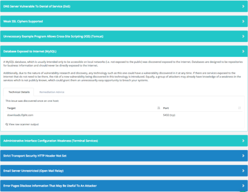 8 Escáner de vulnerabilidad de red para empresas pequeñas y empresariales