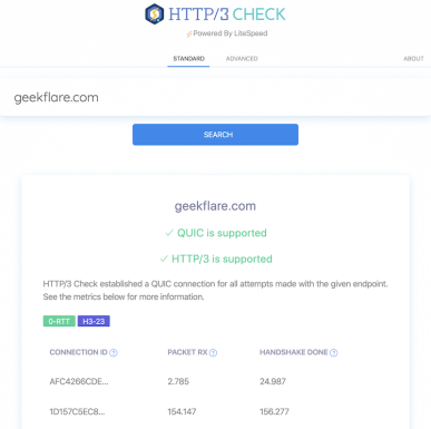 How to Test if a Website Supports HTTP/3?
