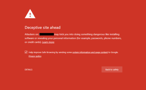 8 Google Unsafe Website Warning Messages and Their Meaning