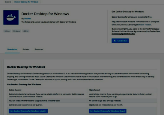 Docker Desktop - Le moyen le plus simple de conteneuriser des applications