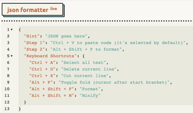 19 Online-Tools für JSON-Editor, -Parser und -Formatierer