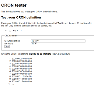 Crontab en Linux - con ejemplos y herramientas en tiempo real