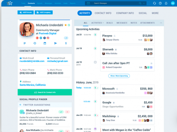 19 mejores software de gestión de contactos para empresas - Geekflare