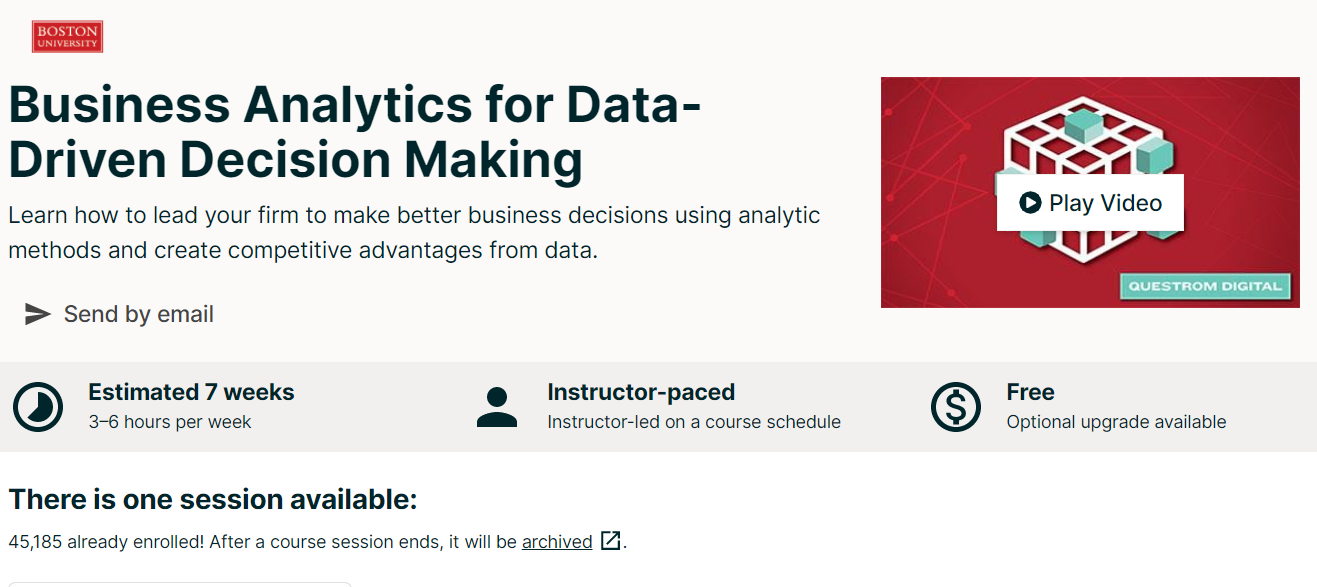 15 cursos de análisis de datos para Grow Tu carrera - Geekflare