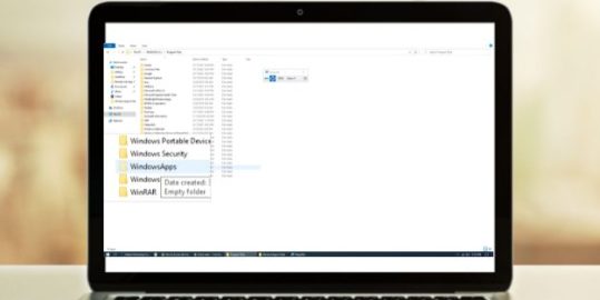 How to Access the Hidden WindowsApps Folder on Windows 11/10