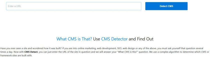 5 Best CMS Detectors You Should Know About