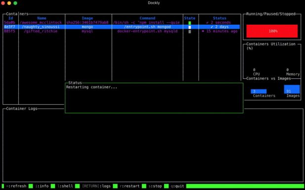 Monitorear y administrar Docker Container es fácil con estas 8 herramientas CLI - Geekflare