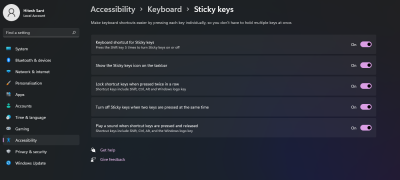 The Complete Guide to Sticky Keys on Windows 10/11 [2026]