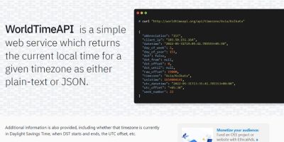Las 9 mejores API de zona horaria para su próxima aplicación: Geekflare