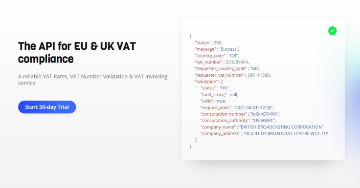 9 VAT APIs for UK, EU, and Worldwide Validations