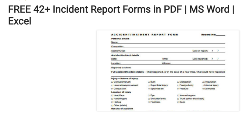 Create an Incident Report in Minutes With These Templates
