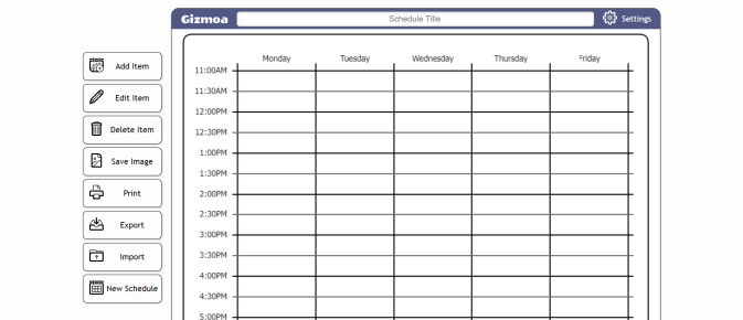 10 College/Class Schedule Makers to Help Manage Your Time