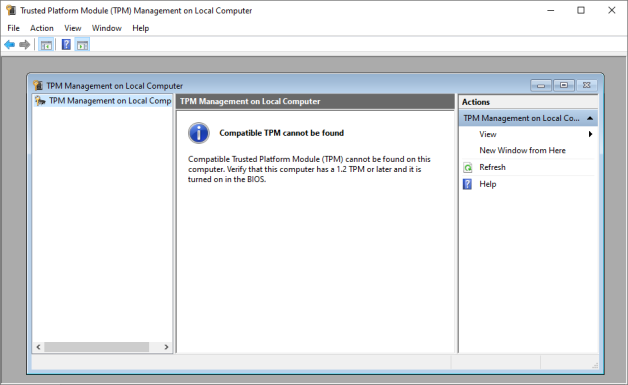 How to Fix 'TPM Device Not Detected'