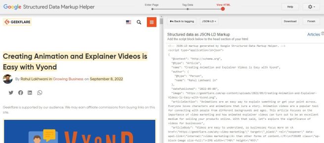 7 Schema Markup Generators to Get Ahead in Your SEO Game - Geekflare