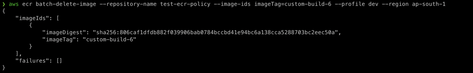 How to Delete AWS ECR Untagged and Older Images?