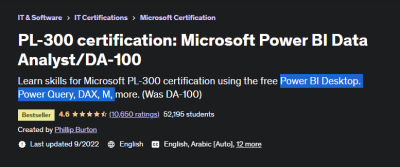 Microsoft Power BI Data Analyst Certification (PL-300): How to Get it