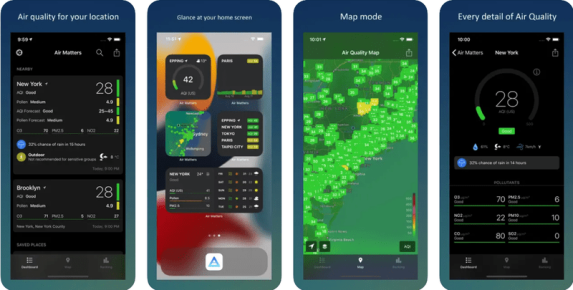 8 aplicaciones para la calidad del aire: compruebe el ICA y respire ...