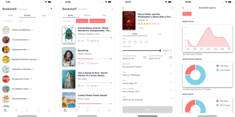 12 Book Tracking Apps to Stay Up to Date on Your Reading Goals