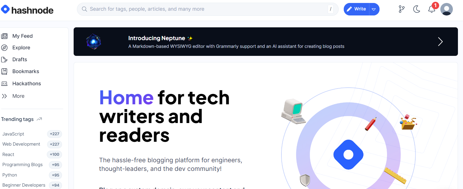 6 個最適合開發人員建立在線形象的博客平台 - 0x資訊