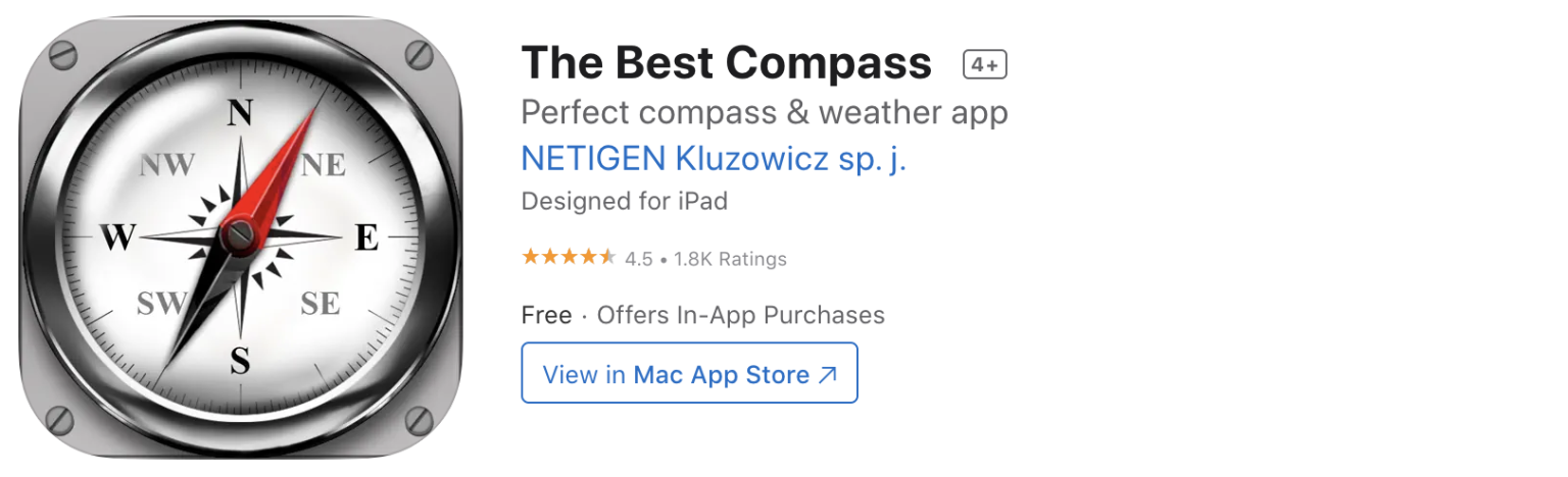 Best 12 Compass App for Your Smartphone (iOS & Android)