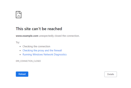 How to Fix ERR Connection Closed Error on Chrome in 2 Minutes?