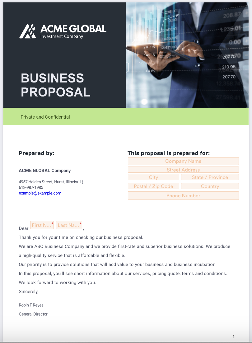 How To Write A Business Proposal W Tips Templates Geekflare