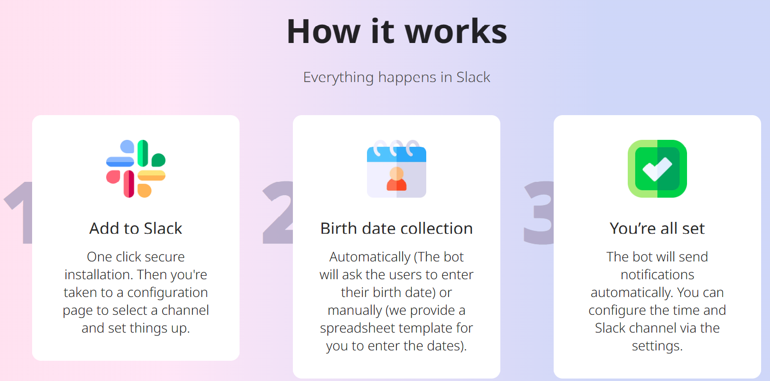 13 robots de cumpleaños en discordia, Slacky equipos para celebraciones ...