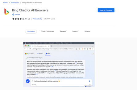 Cómo acceder al chat de Microsoft AI Bing en cualquier navegador web [2023]